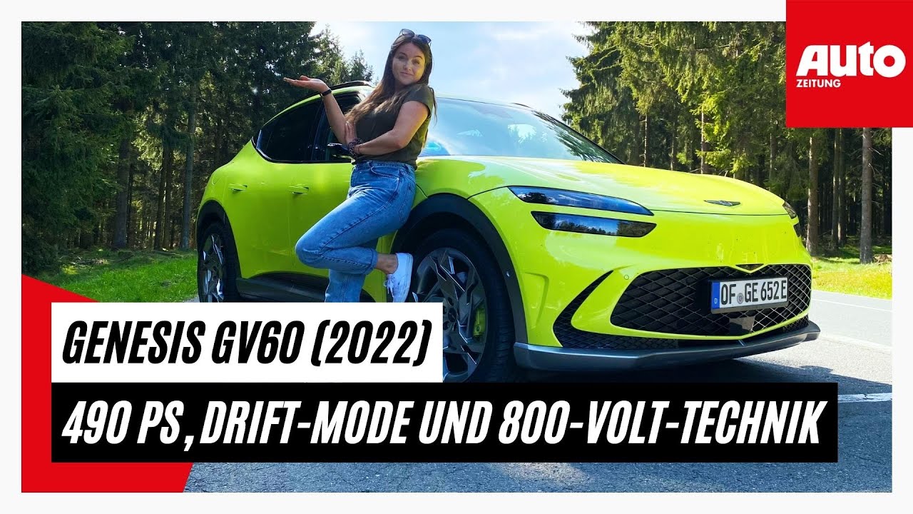Genesis GV60 (2022): Mit 490 PS und Drift-Mode unterwegs im neuen Elektro-SUV | AUTO ZEITUNG ...