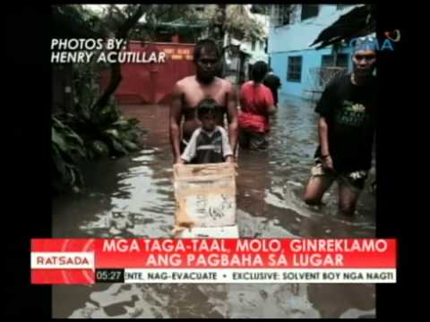 RATSADA: FLOODING EXPERIENCED IN SOME BARANGAYS IN ILOILO CITY DURING ...