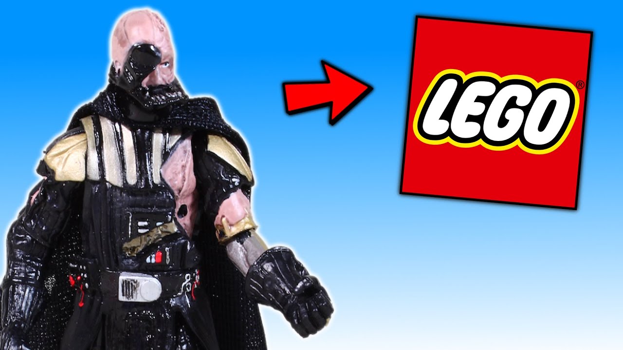 How to Make a LEGO Battle Damaged Vader! - YouTube