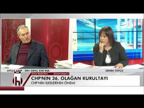 CHP’de Tabanın Sesi Hareketi’nin Kurultay mesajı 31 Ocak 2018 / Atilla Sarp