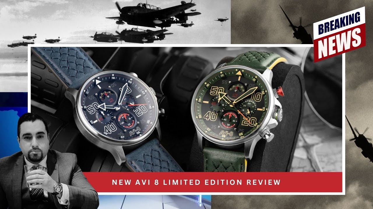 AVI-8 RB396 Hawker Typhoon Sheila Chronograph Limited Edition Review ...