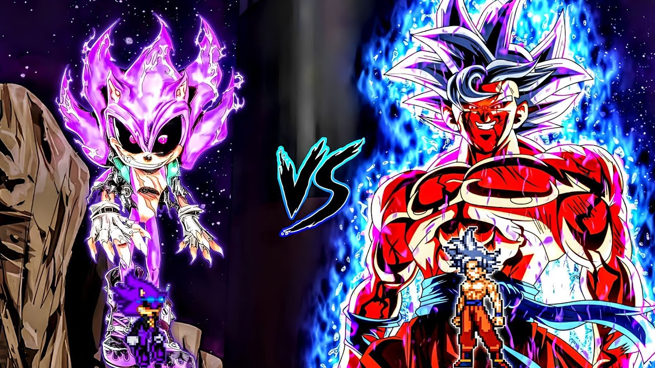 Scourge V2 OP (all form) (New) VS Son Goku V4 OP (all form) in Mugen ...