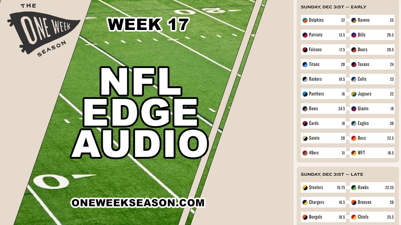 NFL Edge Audio: Week 17. 2023 - YouTube