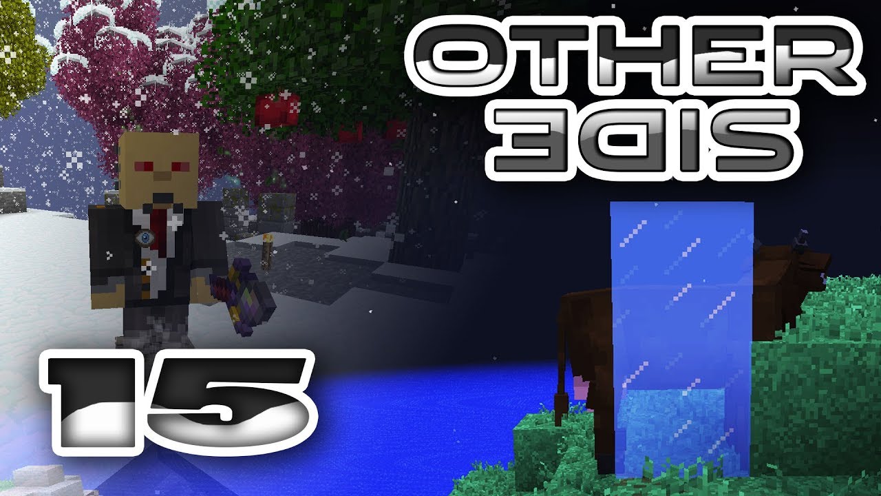 Minecraft выживание - The Other Side - Магический обвес - #15 - YouTube