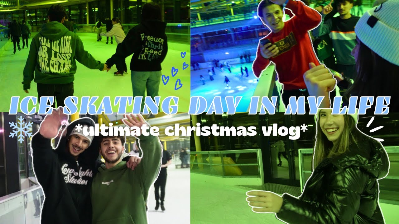 ICE SKATING VLOG | Vlogmas day 7 - YouTube