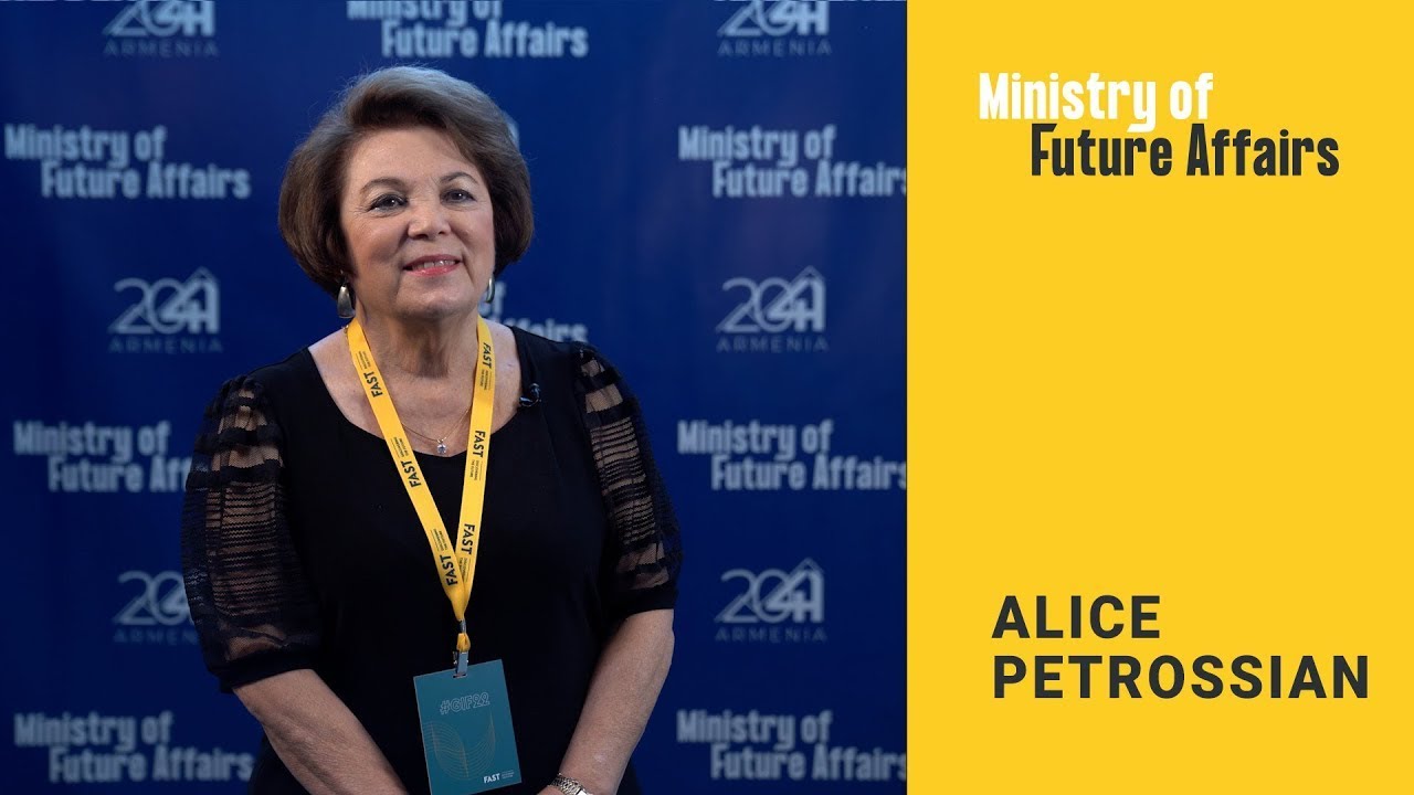 Alice Petrossian: how do you see the future of Armenia and Global ...