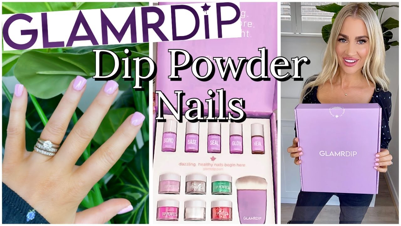 HONEST Glamrdip DIY dip powder kit review *Weekly Vlog* | Jess & Tribe ...