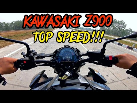 Kawasaki Z900 Top Speed 2020 ?? - YouTube