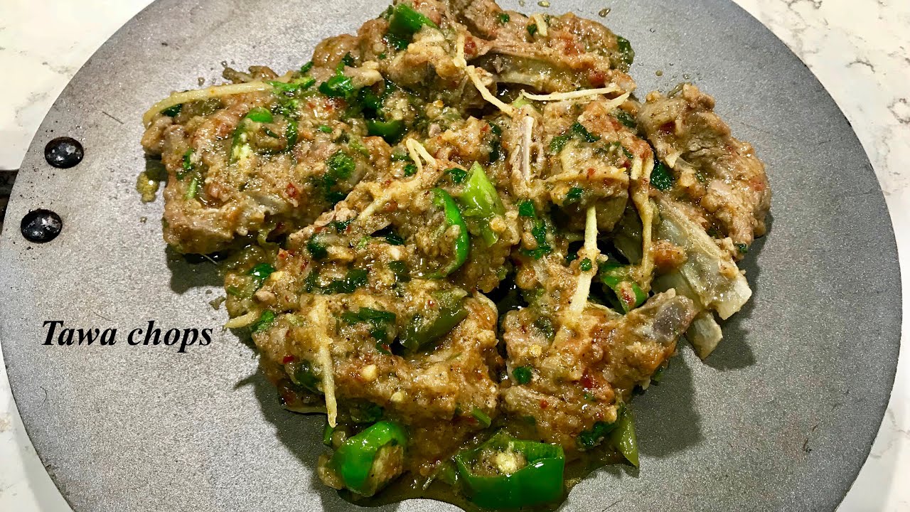 Tawa chops by apna desi khana - YouTube