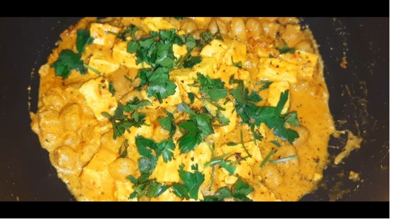 Chhole paneer recipe 😋😋 Chana paneer recipe in Hindi - YouTube
