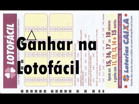 Lotofácil com método dos triângulos