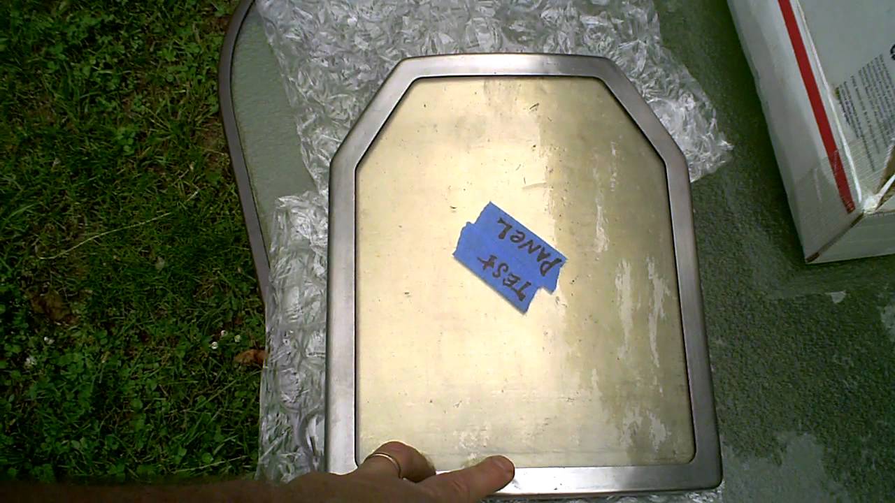 First Production Patented Splatter Mitigation FLASH TM AR500 Armor ...