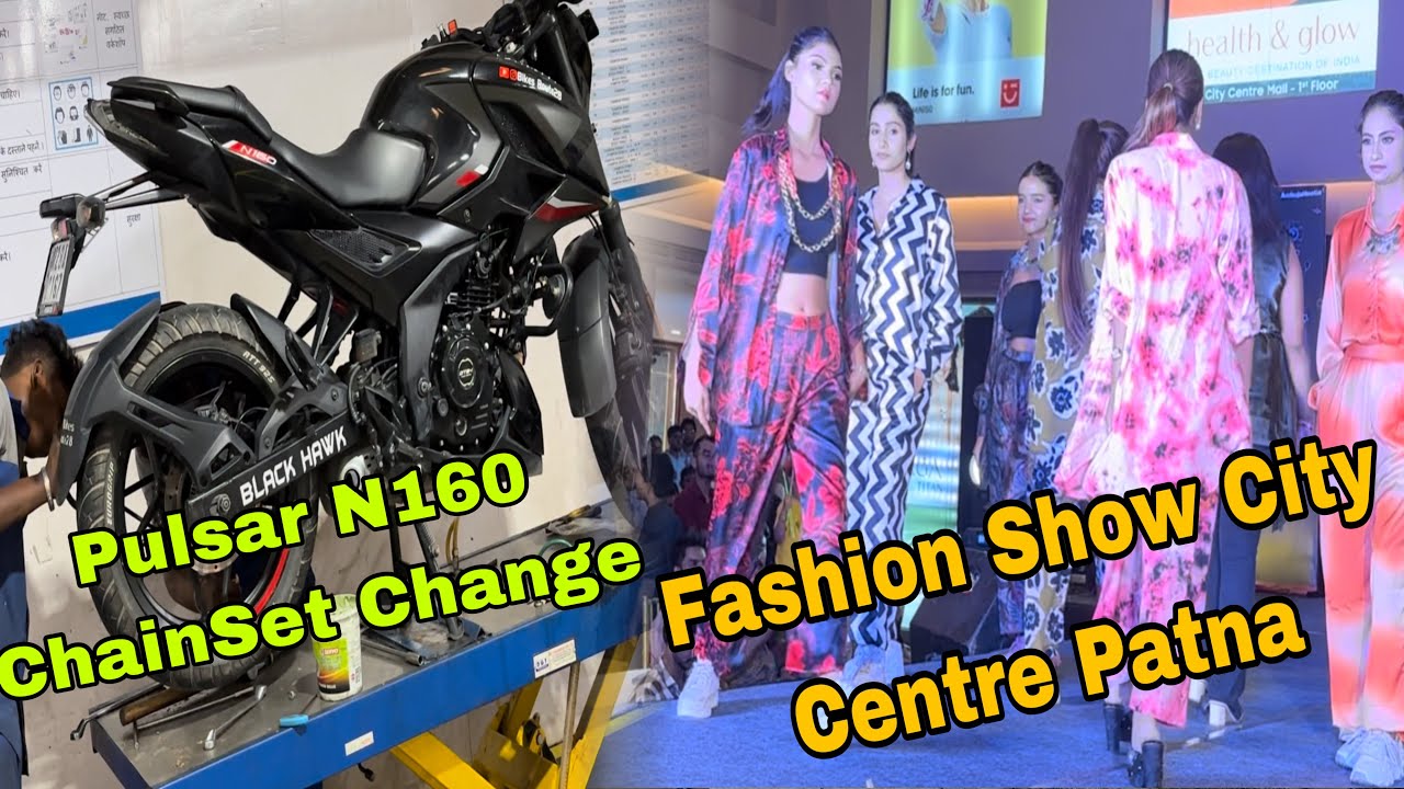 Pulsar N160 Chain Set Change After 5th Service | Patna City Centre ...