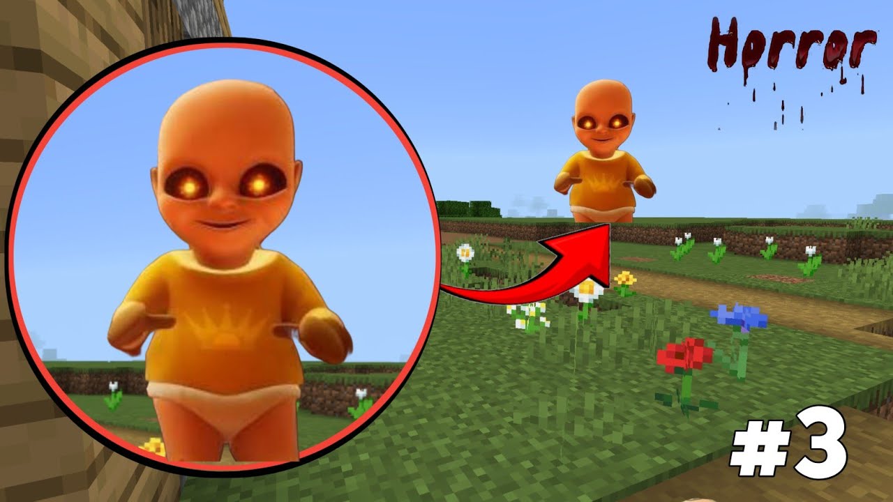 i Found Scary BABY IN YELLOW in Minecraft😰 MINECRAFT HORROR | Part 3| - YouTube