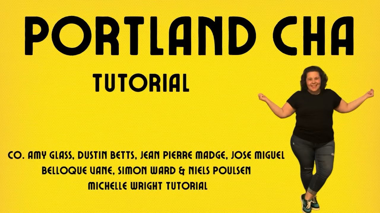Portland Cha line dance tutorial Low Advanced chacha by Glass, Betts ...