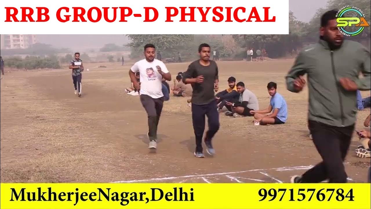 RRB Group-D boys 1 km running timing|| #rrbgroupdphysical # ...