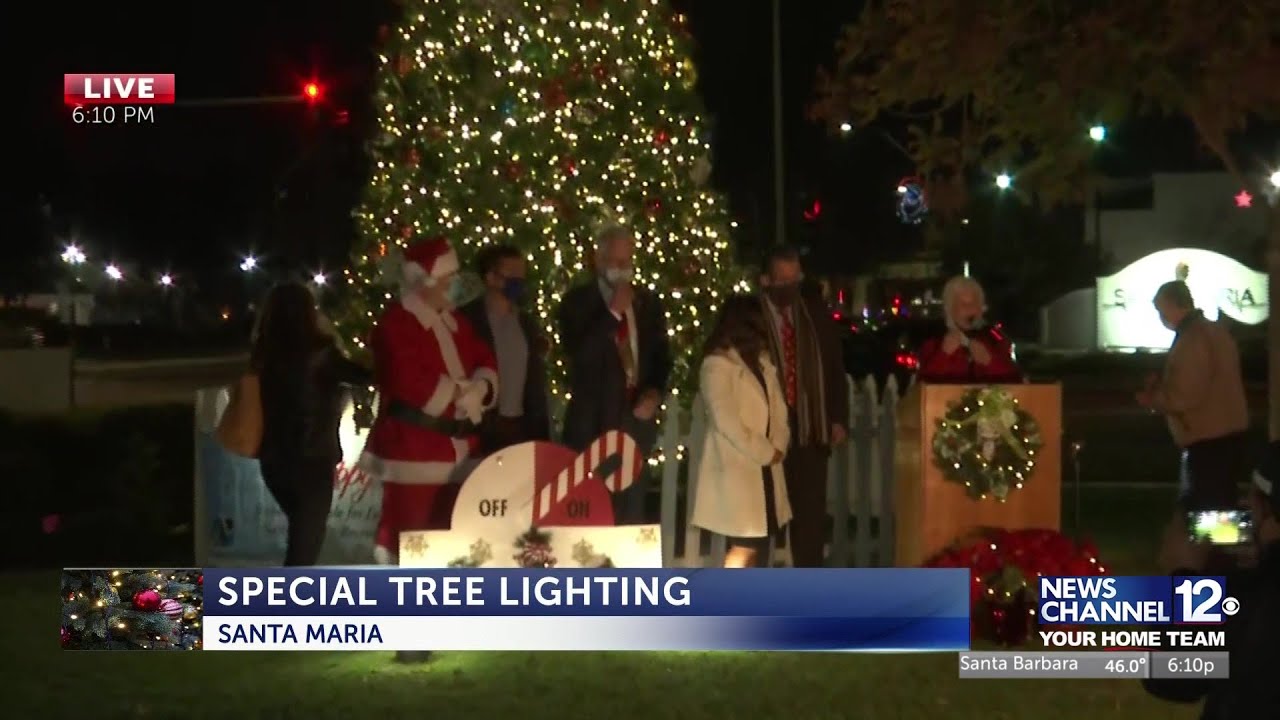 Christmas Tree Lighting Ceremony Goes Virtual in Santa Maria - YouTube