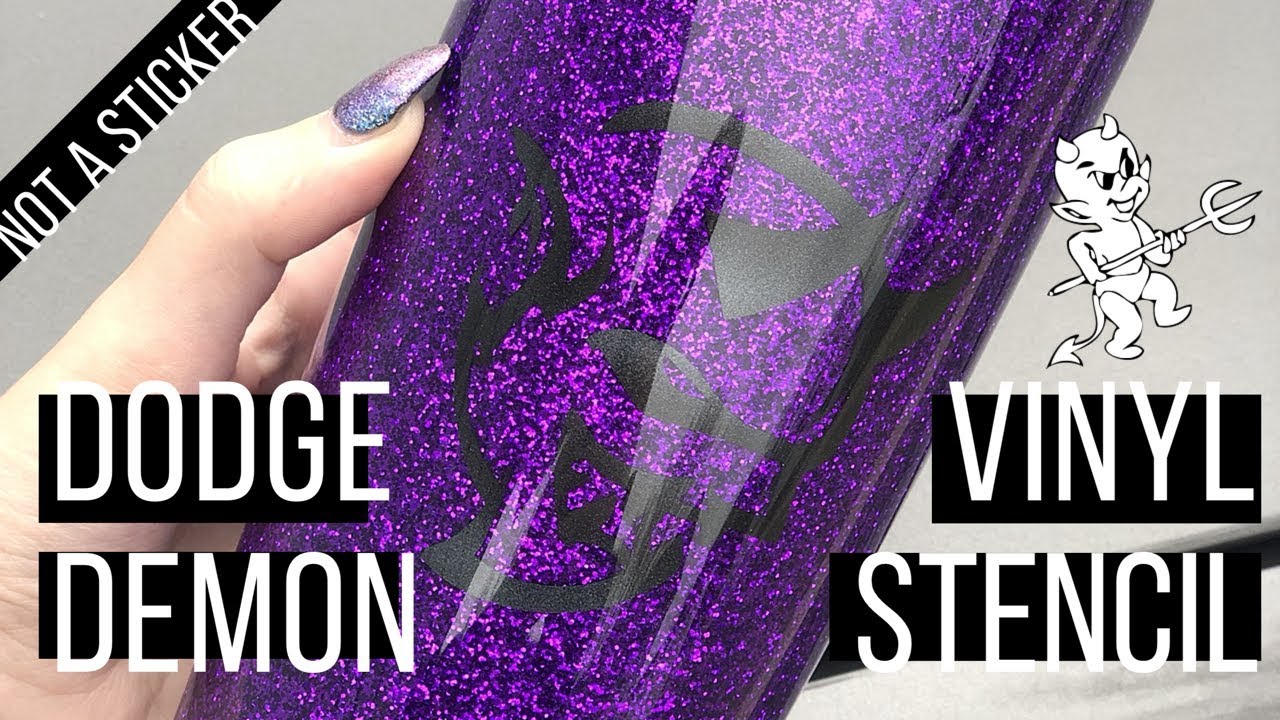 Dodge Demon Vinyl Stencil - YouTube
