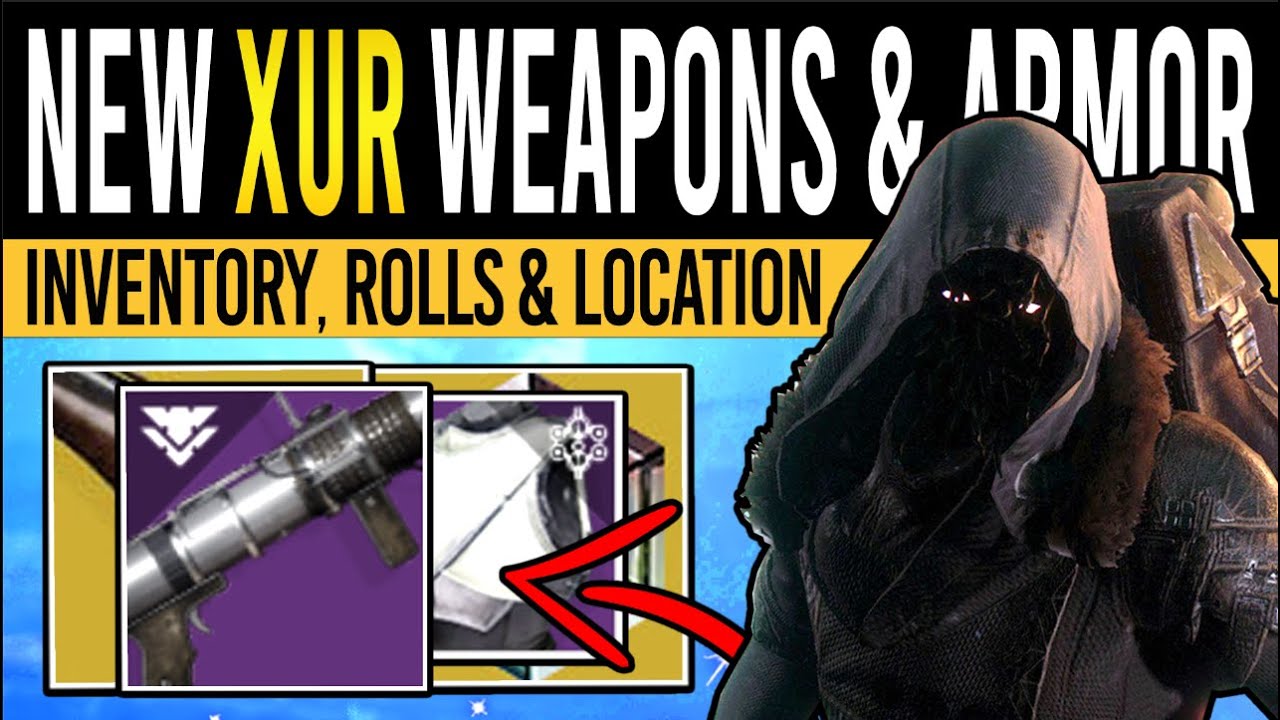 Destiny 2: XUR LOOT UPDATED & RARE ARMOR! 14th July Xur Inventory ...