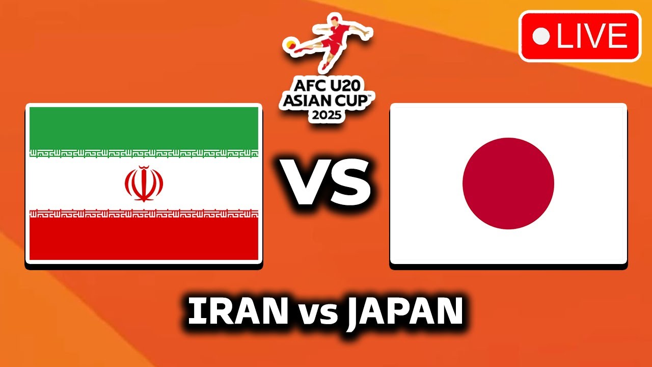 🔴 Iran vs Japan AFC U20 Asian Cup 2025 Quarter Final Preview, Match ...