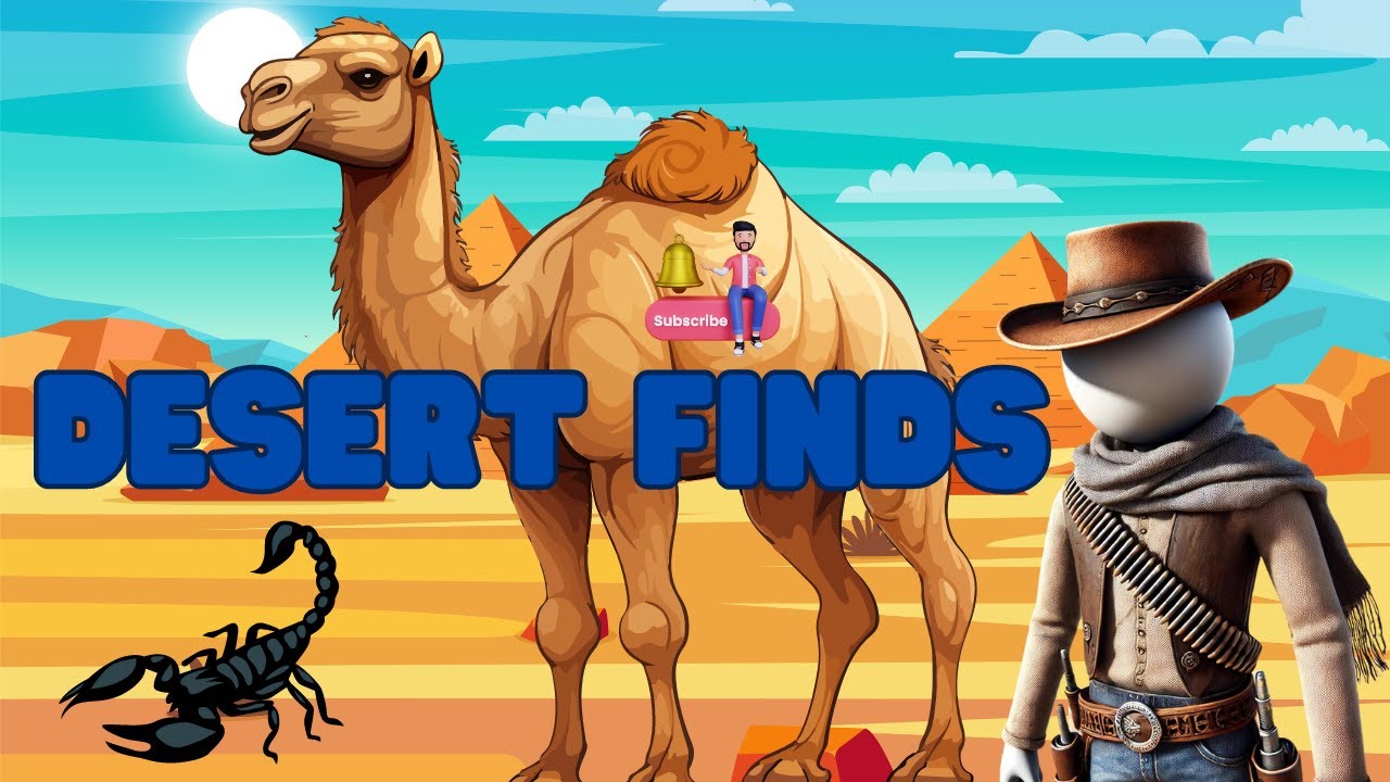 Desert finds - YouTube