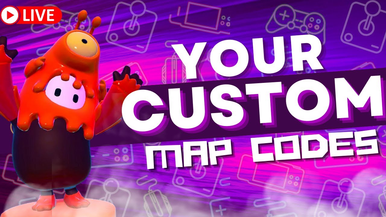[LIVE] YOUR CUSTOM MAP CODES! Fall Guys Season 4 Custom Matches with ...