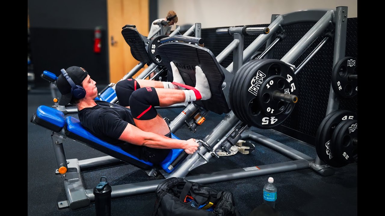 Skinny Kid Bulking to 190lbs Ep1. | Leg Day - YouTube