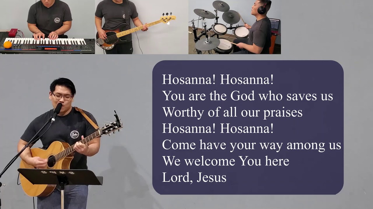 Hosanna (Praise is Rising) - Paul Baloche (cover) [lyrics] - YouTube