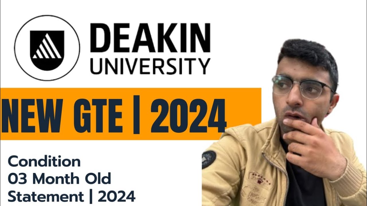 DEAKIN UNIVERSITY NEW GTE CONDITION | 3 MONTH BANK STATEMENT | FEB ...