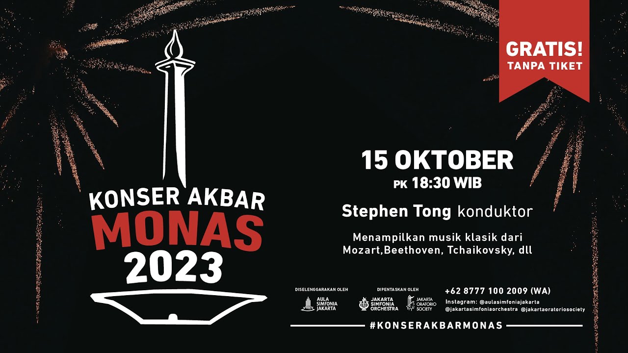 Konser Akbar Monas 2023 - YouTube