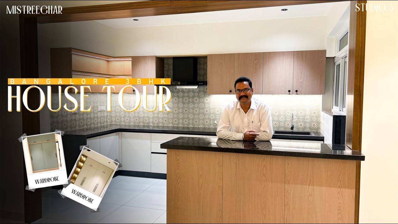 3BHK HOME TOUR | BANGALORE | SANKALP SQUARE | INTERIOR DESIGN | 2024 ...
