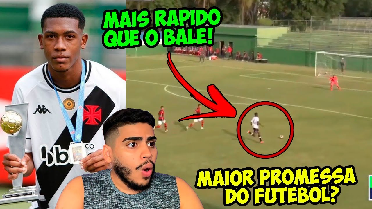 VEJA COMO JOGA RAYAN DO VASCO A MAIOR PROMESSA DO FUTEBOL BRASILEIRO?! - YouTube
