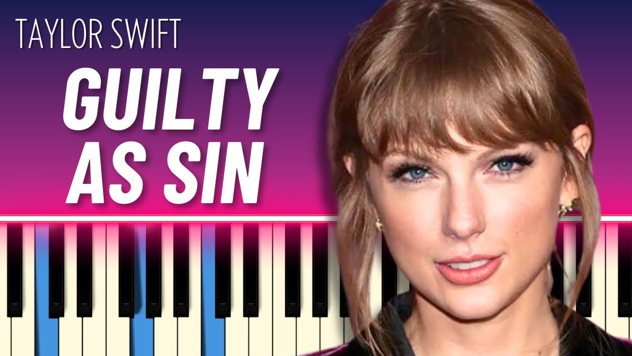 Guilty as Sin (EASY PIANO TUTORIAL) - Taylor Swift - YouTube