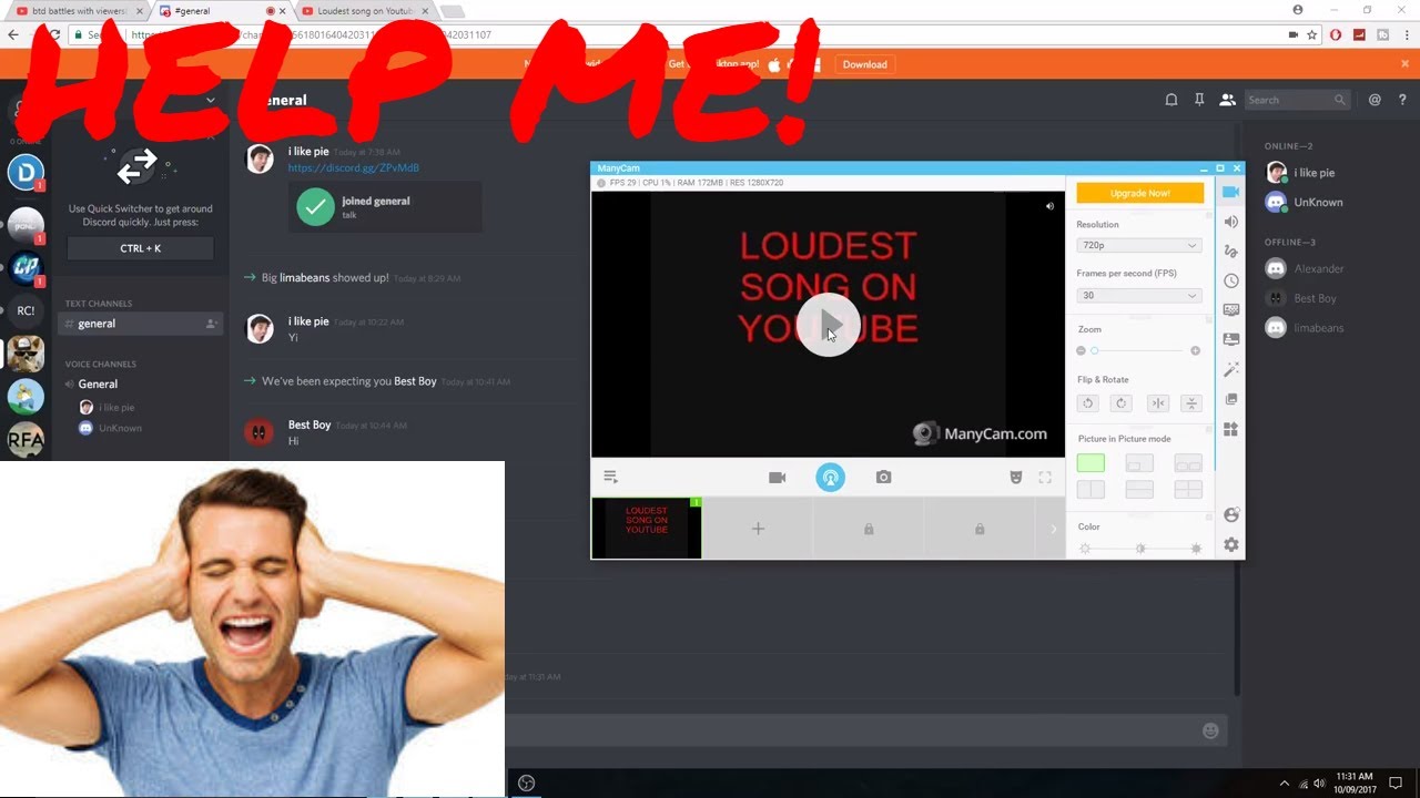 TROLLING ON DISCORD WITH LOUD MUSIC? - YouTube