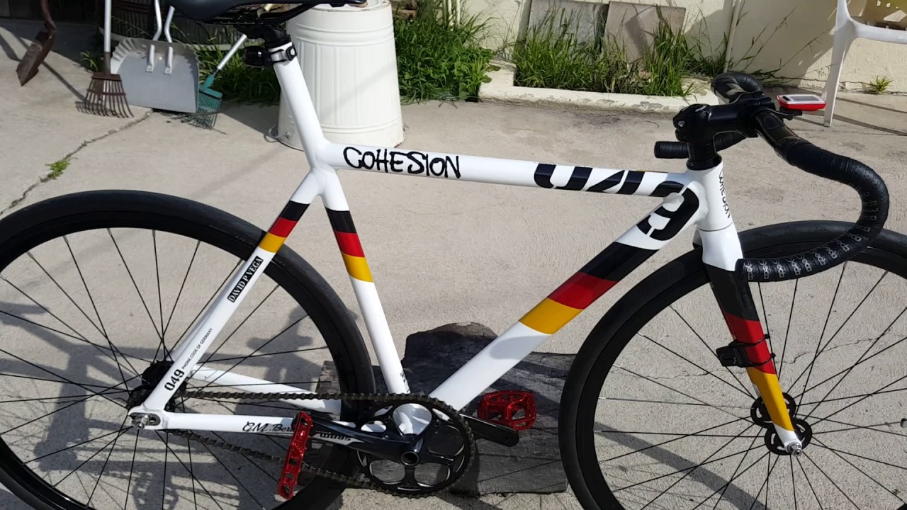 Cohesion fixed gear - YouTube