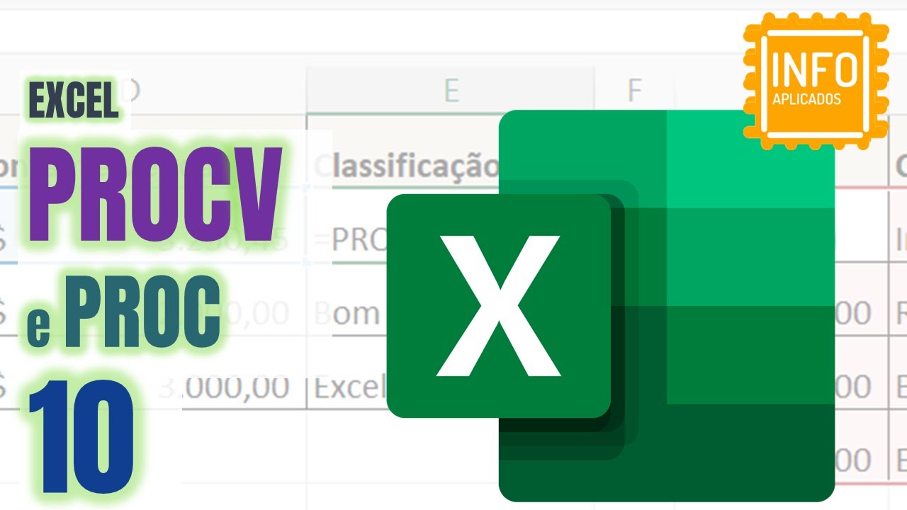 [Excel] PROC ou PROCV, qual utilizar? - YouTube