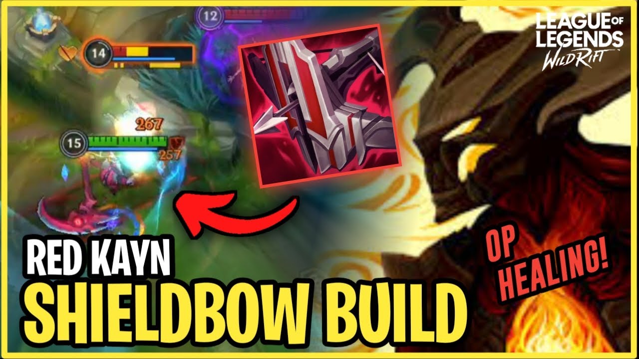 IMMORTAL SHIELDBOW ON RED KAYN IS ACTUALLY GOOD!! (OP HEALING BUILD ...