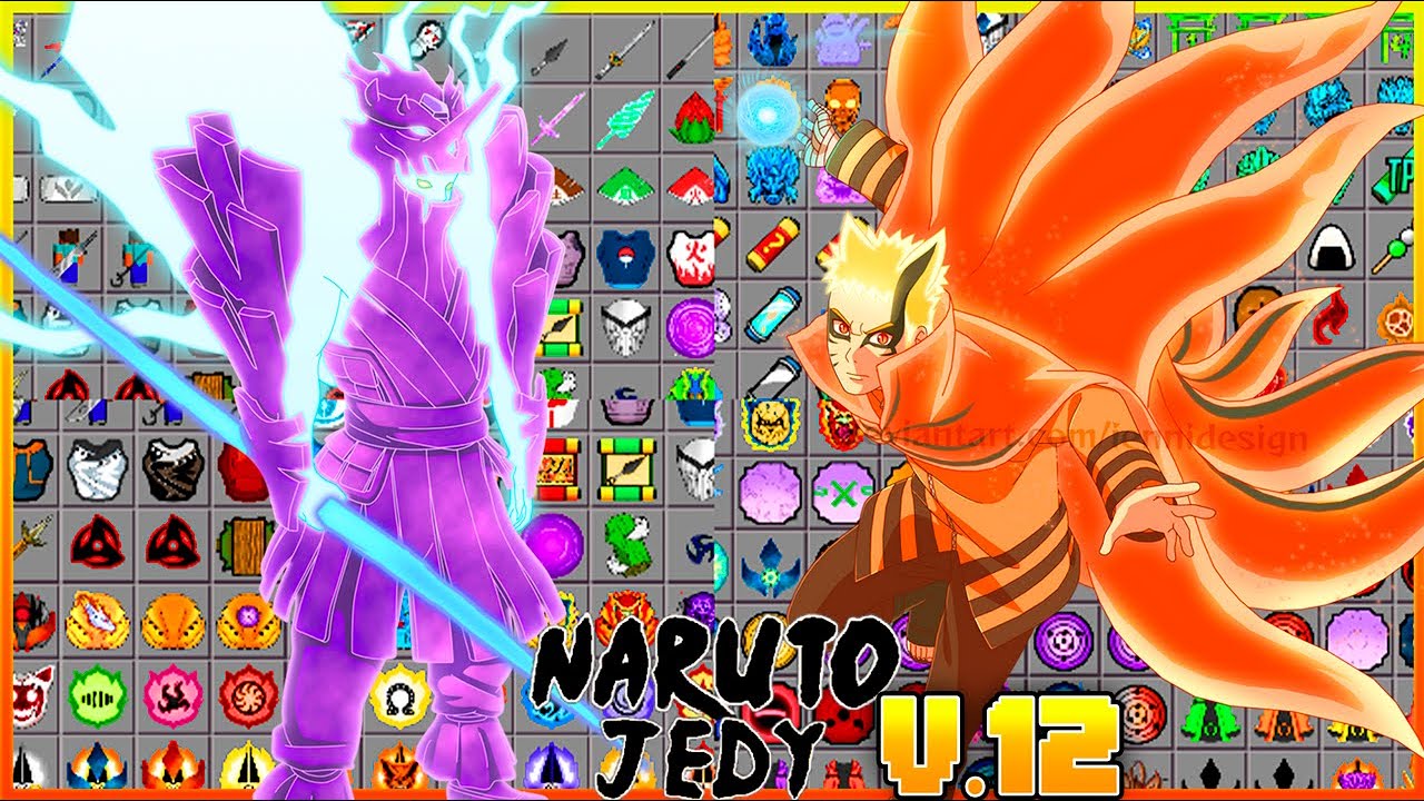 ATUALIZOU!! ADDON DE NARUTO JEDY CRYTAL V .12 COM MAIS 350 MODOS ...