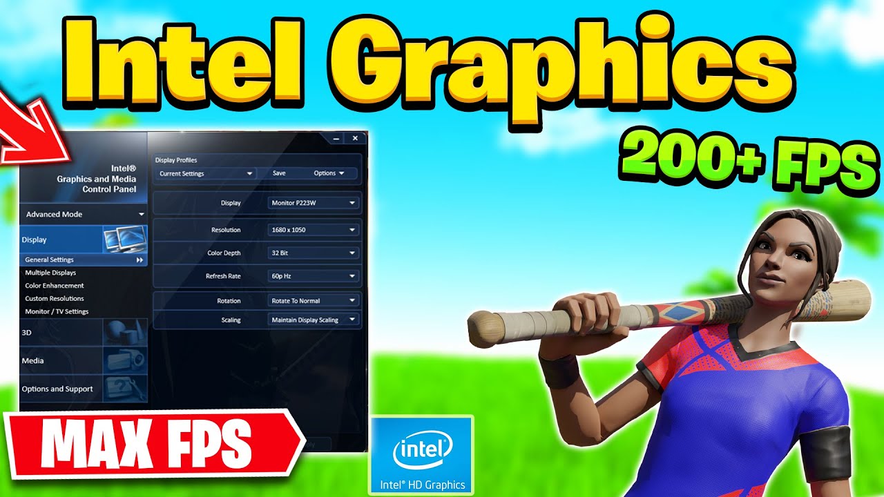 How To Get Stretched Resolution In Fortnite Season 8 With Intel ...