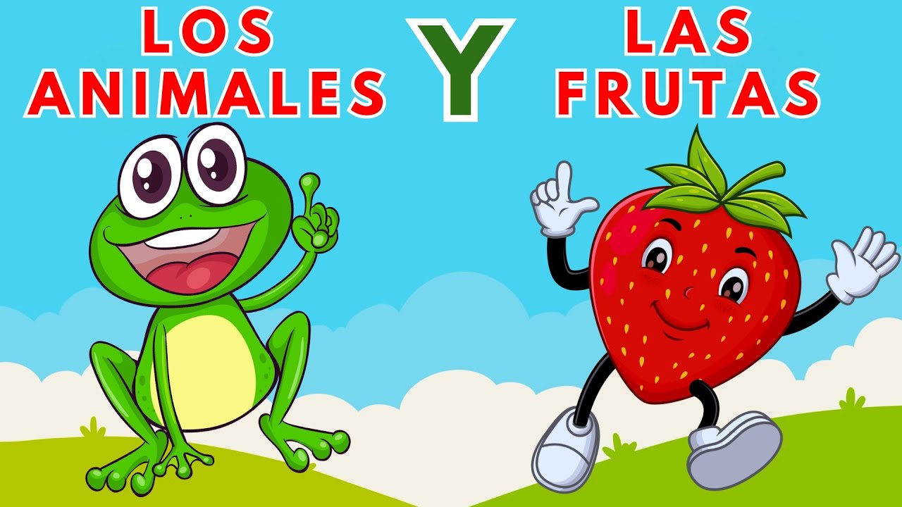 Frutas y animales en español: Aprende y juega con un divertido test ...
