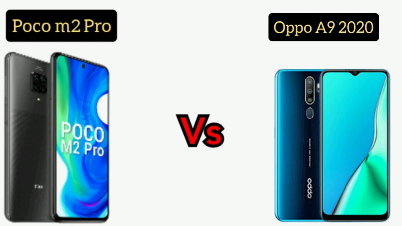 Poco m2 Pro Vs Oppo A9 2020 me comparison - YouTube