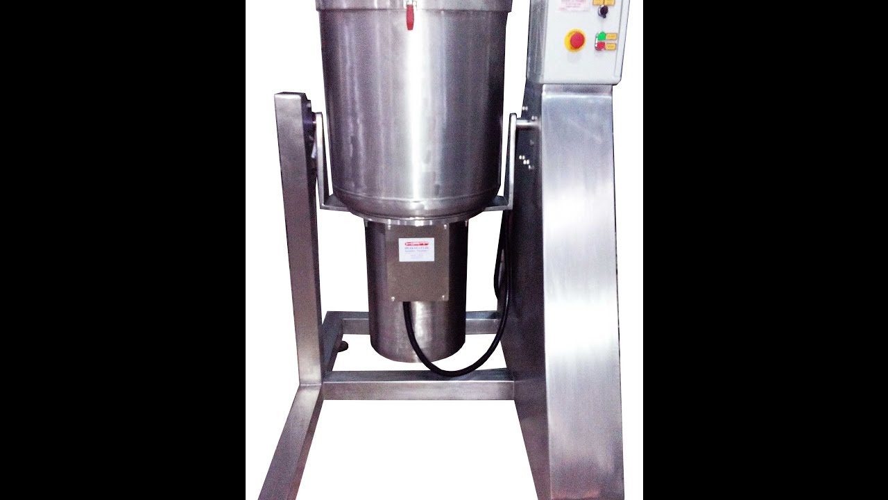 AUTOMATIC TILTABL, TURBO POWDER MIXER / OTOMATİK DEVİRMELİ, 50 kg TURBO ...