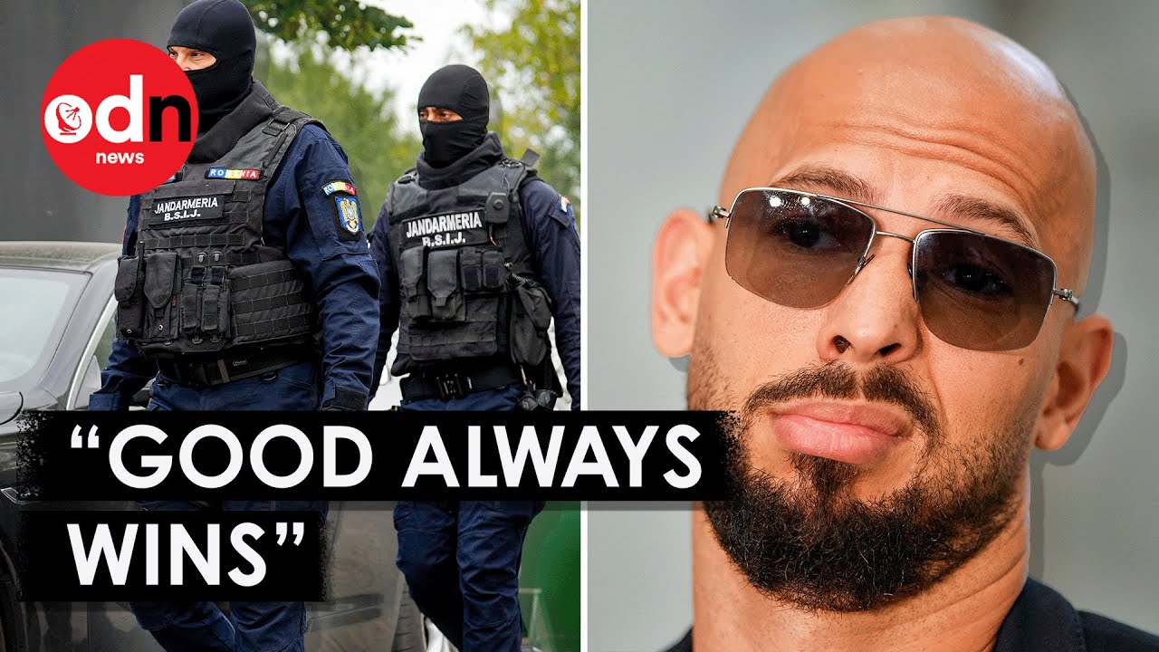 Andrew Tate Responds to Shocking Police Raid at Romanian Home - YouTube