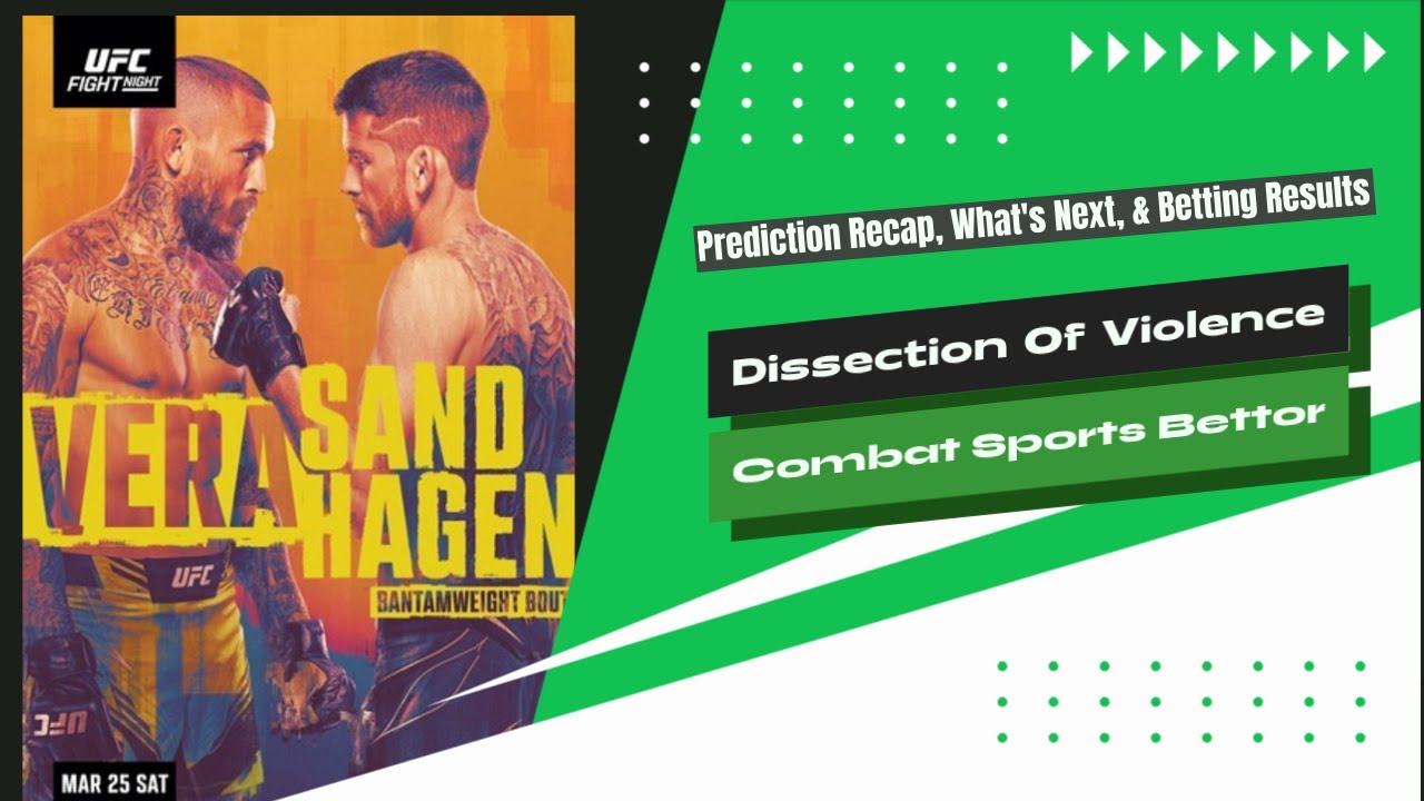 UFC Vegas 72 Betting Recap, Prediction Results, & What's Next? - YouTube