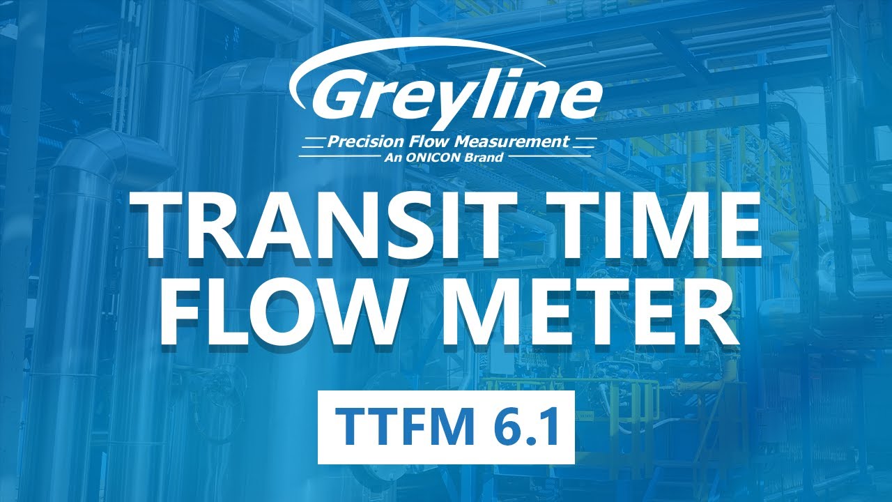 TTFM 6.1 - Transit Time Flow Meter - YouTube