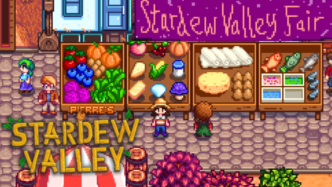 FALL FAIR AND FOREVER FISHING🍂🎣 STARDEW VALLEY LET'S PLAY (EP 22) - YouTube