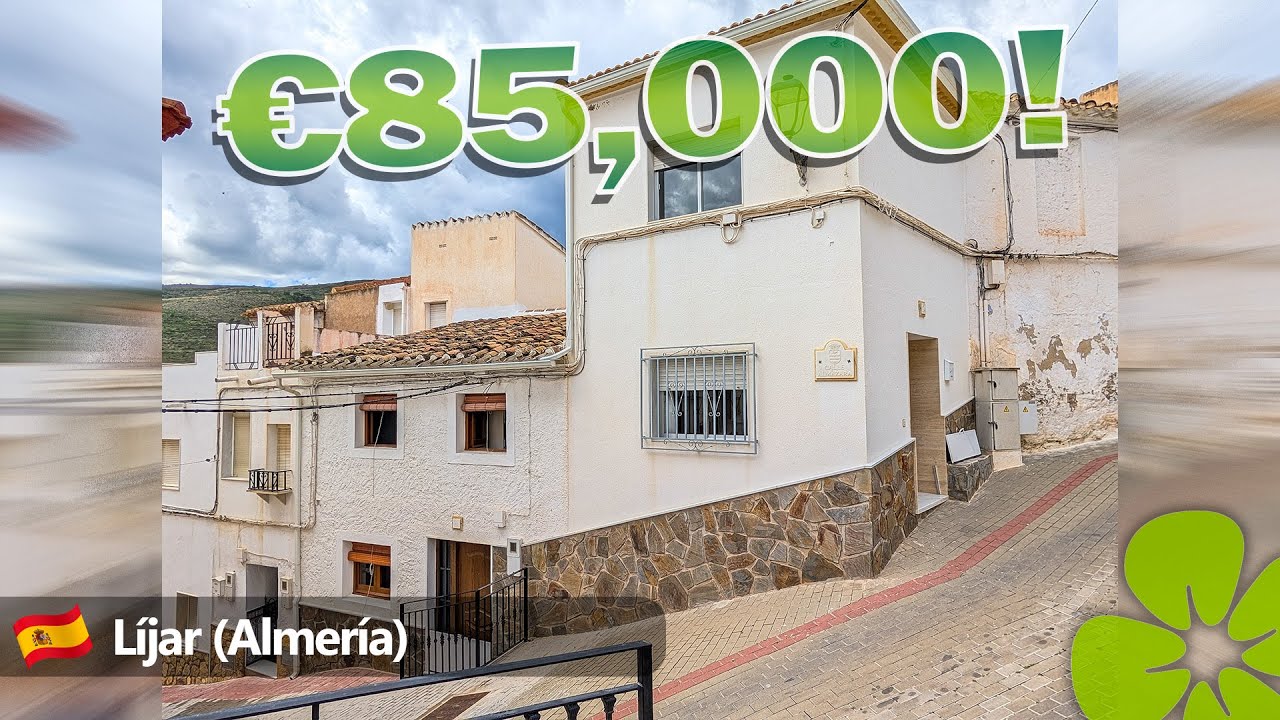 HOUSE TOUR SPAIN | 2 traditional houses for sale in Lijar @ €90,000 ...