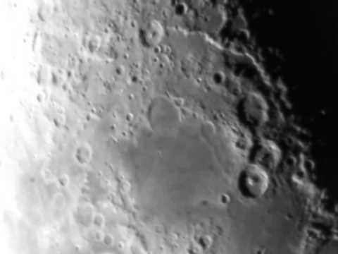 Astronomy: Moon through Sky Watcher Synta 8" Dobson - YouTube