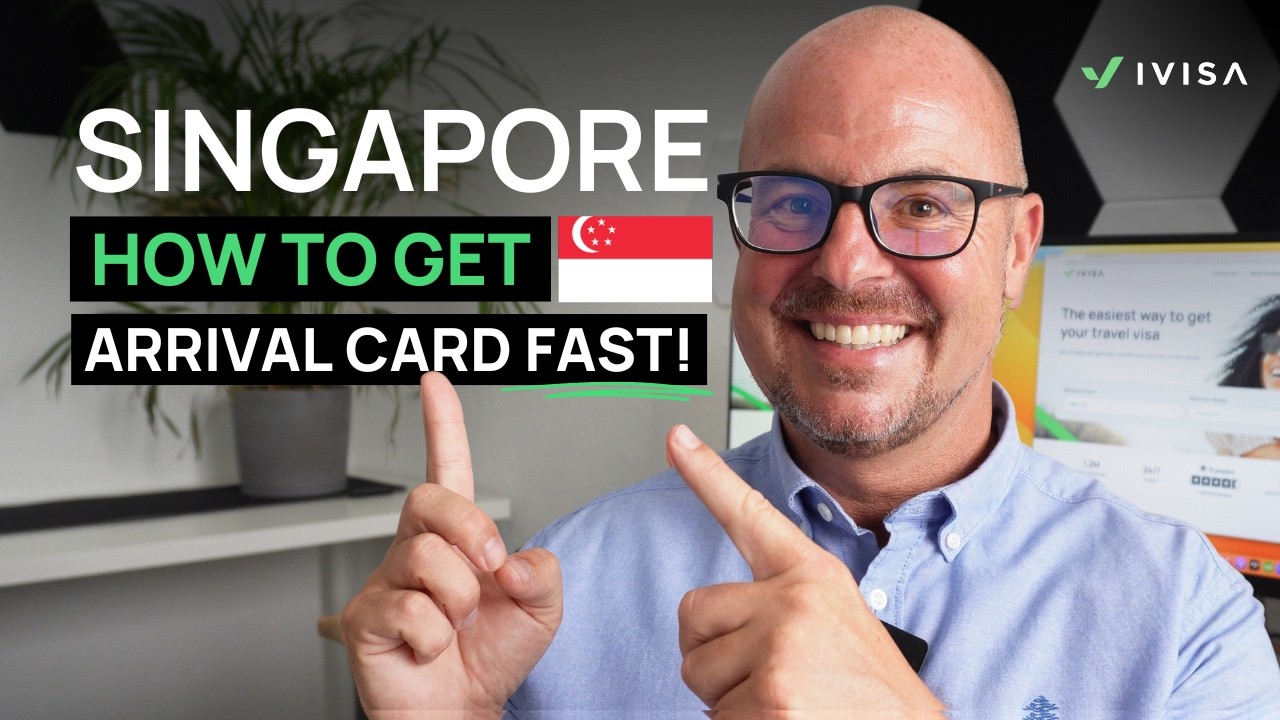 Singapore Arrival Card - Easy and fast process - YouTube