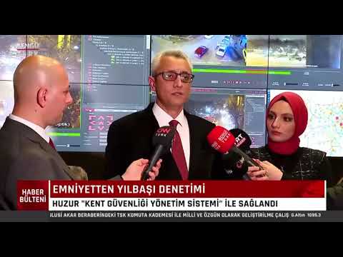 Yılbaşında polis ekipleri Ankara’da denetimleri artırdı.